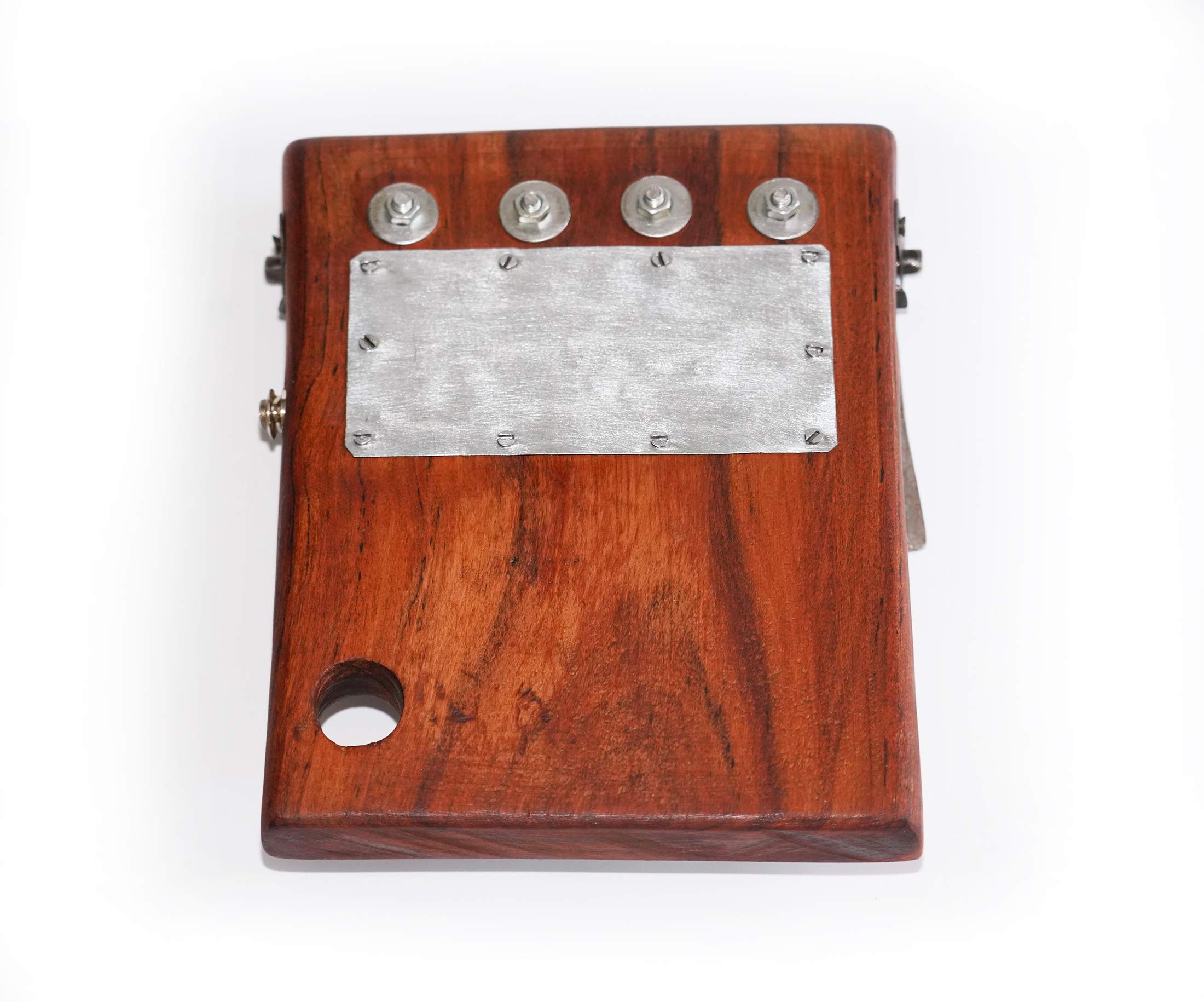 37 Key Shona Njari ELECTRIC Mbira - Triple Sensor Pickup - Finger Piano Kalimba Handmade in Zimbabwe