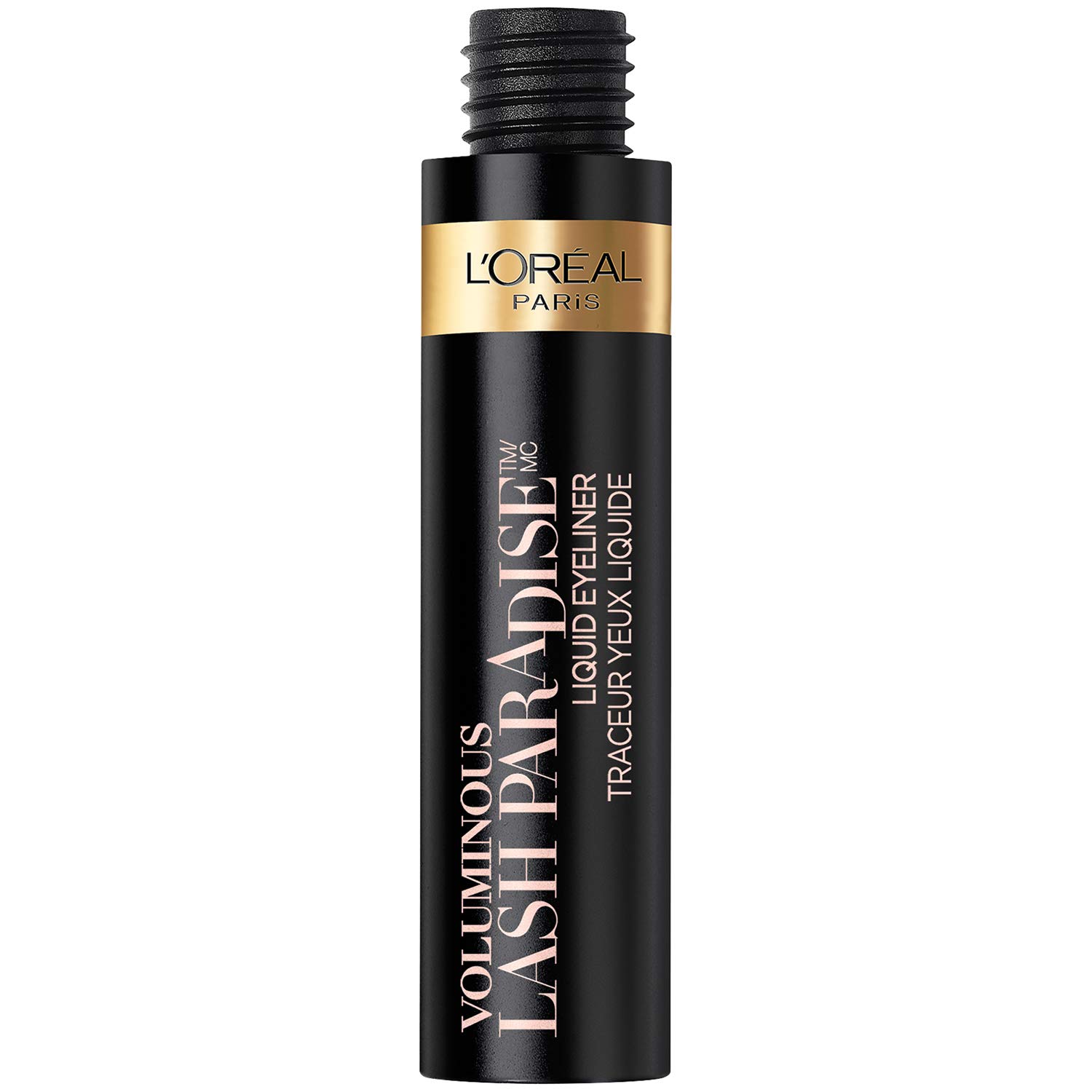 L'Oreal Paris Cosmetics Voluminous Lash Paradise Liquid Eyeliner, Black, 0.05 Fluid Ounce