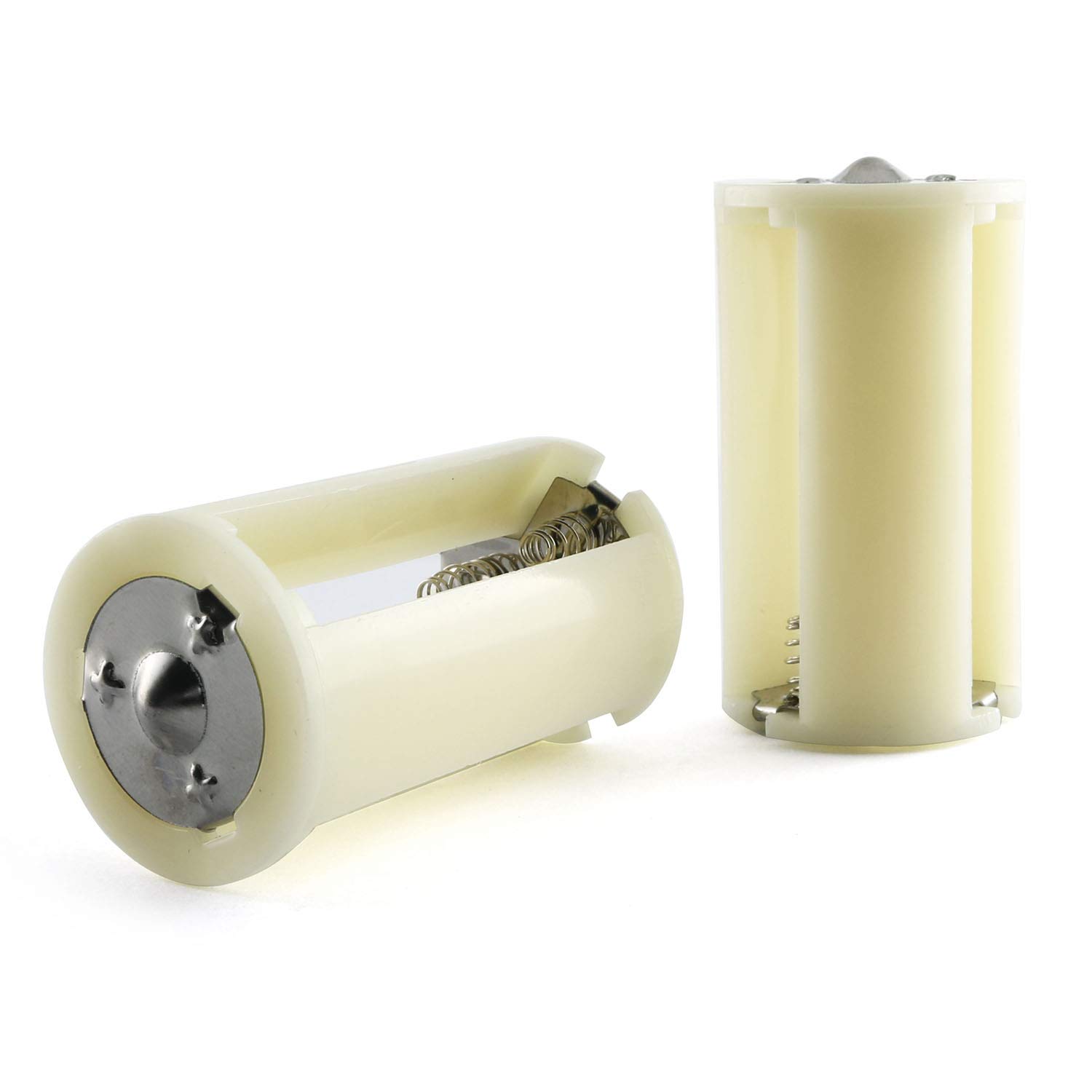 RuiLing 4PCS 1.5V Serial Battery Converter 1.5Vx3 Parallel AA Battery Adapter Holder 3 AA to 1 D Size