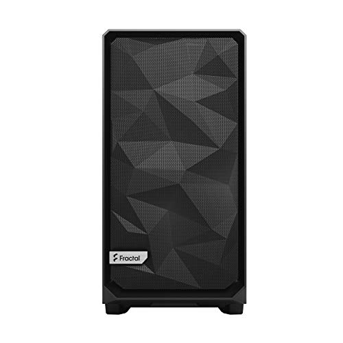 Fractal Design Meshify 2 Black ATX Flexible Light Tinted Tempered Glass Window Mid Tower Computer Case