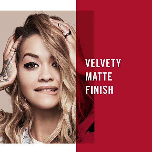 Rimmel London Stay Matte Liquid Lip Color with Full Coverage Kiss-Proof Waterproof Matte Lipstick Formula that Lasts 12 Hours - 706 Raw Embrace, .21oz