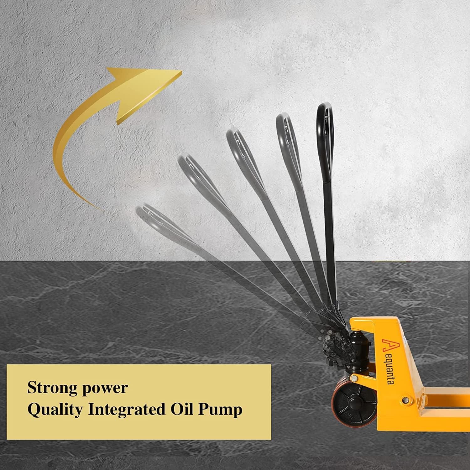 Aequanta Pallet Jack,5500lbs Capacity Hand Pallet Jack Truck 21" W x 48" L Forks