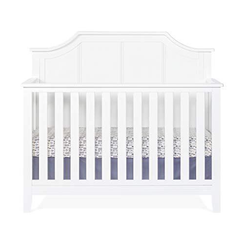 Child Craft Rylan 4-in-1 Convertible Baby Crib, Matte White