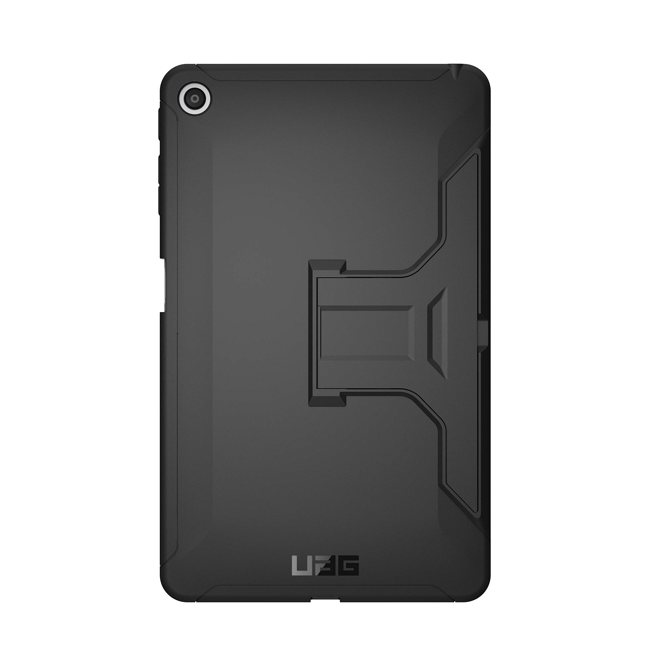 URBAN ARMOR GEAR UAG LG G Pad 5 10.1, Tablet Case with Built-in Kickstand, Scout Feather-Light Rugged [Black] Military Drop Tested Case