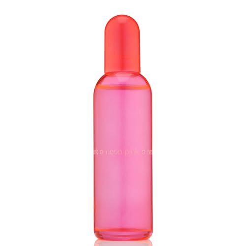 COLOUR ME Neon Pink by Milton-Lloyd - Perfume for Women - Amber Floral Woody Scent - Mandarin and Ginger Notes - Blended with Jasmine and Vanilla - for Vibrant Ladies - 3.4 oz EDP Spray