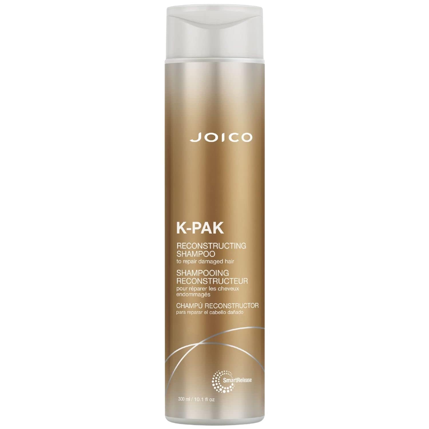 Joico K-PAK Daily Reconstructing Shampoo | For Damaged Hair | Repair & Prevent Breakage | Boost Shine | With Keratin & Guajava Fruit Extract | 10.1 Fl Oz