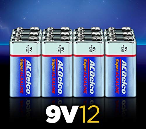 Powermax ACDelco 60-Count AAA Batteries + ACDelco 12-Count 9 Volt Batteries