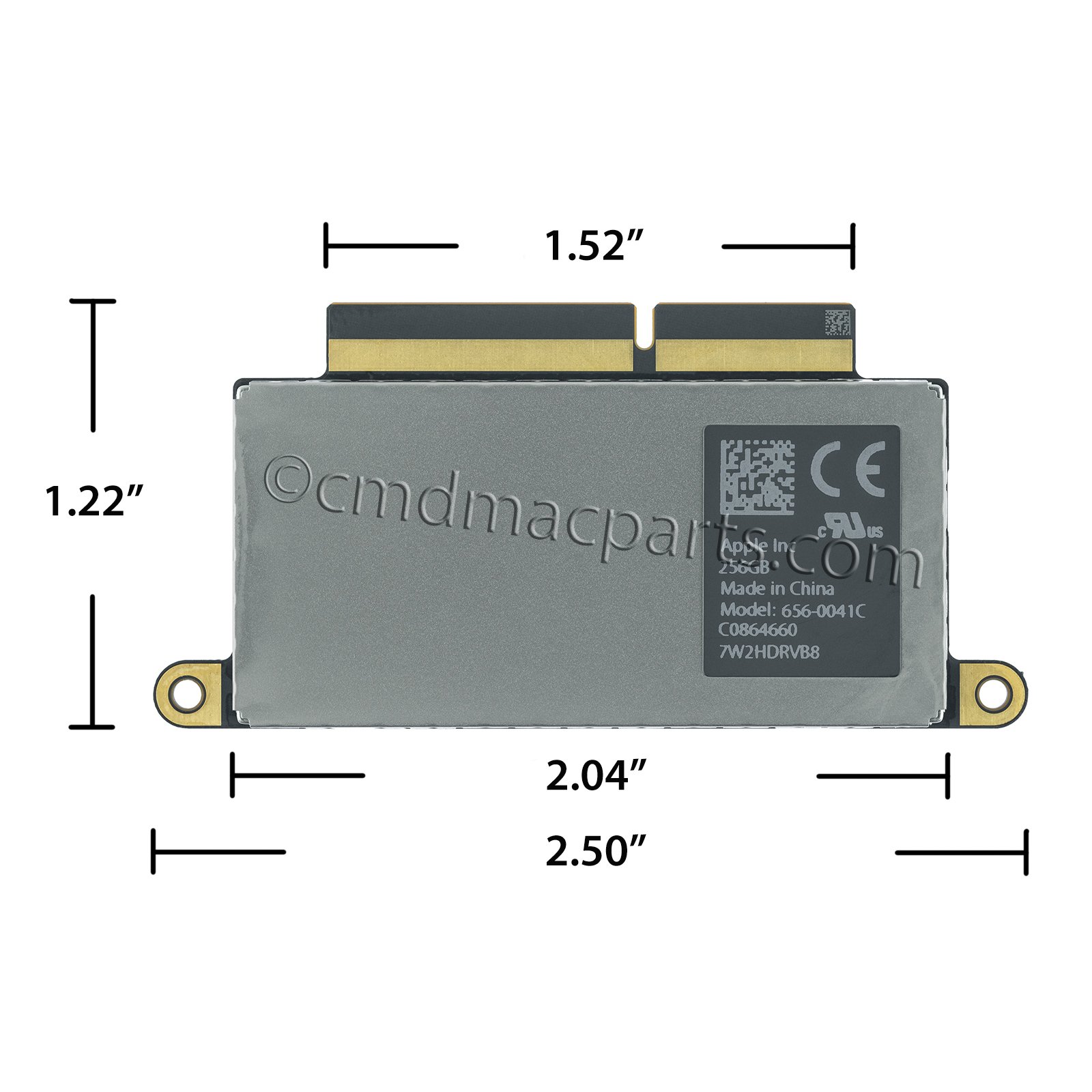 Odyson - 256GB NVMe SSD Upgrade Kit Replacement for Apple MacBook Pro 13" A1708 Non-Touch Bar Models (Late 2016-Mid 2017)