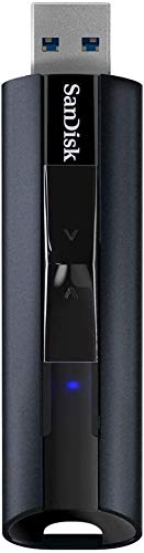 SanDisk Extreme PRO 256GB USB 3.2 Solid State Flash Drive for High Speed Transfer 420MB/s Read Speed - Works with Computers, Laptops (SDCZ880-256G-G46) Bundle with (1) Everything But Stromboli Lanyard