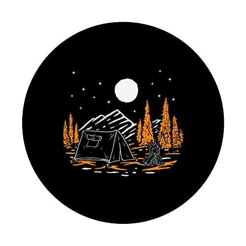 Camping Camper Camp Outdoor Lover Wanderlust Nature PopSockets Swappable PopGrip