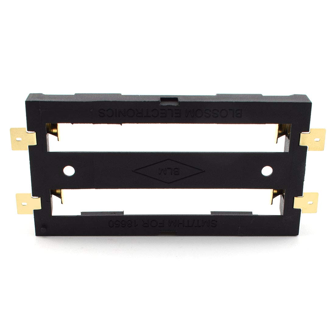 SDTC Tech 3.7V 18650 Battery Holder 2-Slot Parallel or Series PCB SMT Battery Case with Copper Pin Contacts for Soldering DIY Electronic Circuit Project