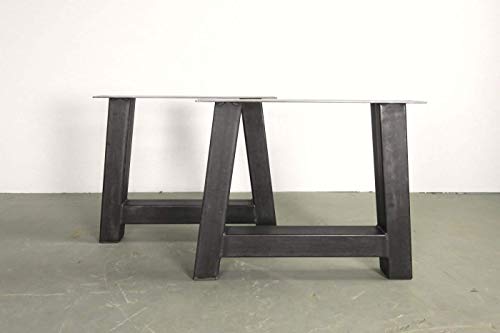A Shaped Table Base - Handmade In U.S.A, Super Heavy Duty Table Legs, Farmhouse Table Legs