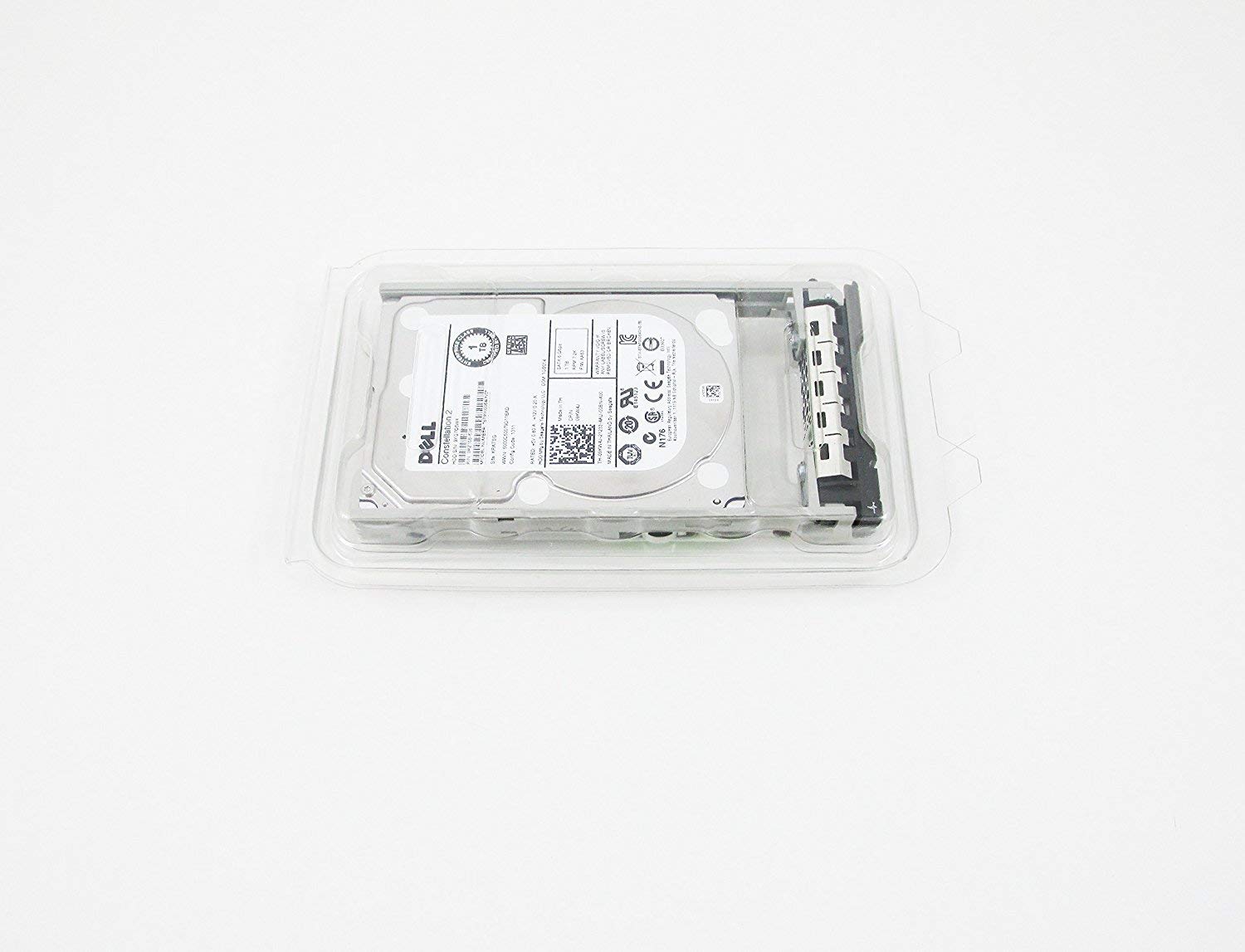 Dell WF12F 1tb 7.2k 2.5" Sata 6gbps Hard Drive Module w/R Series Tray (Renewed)