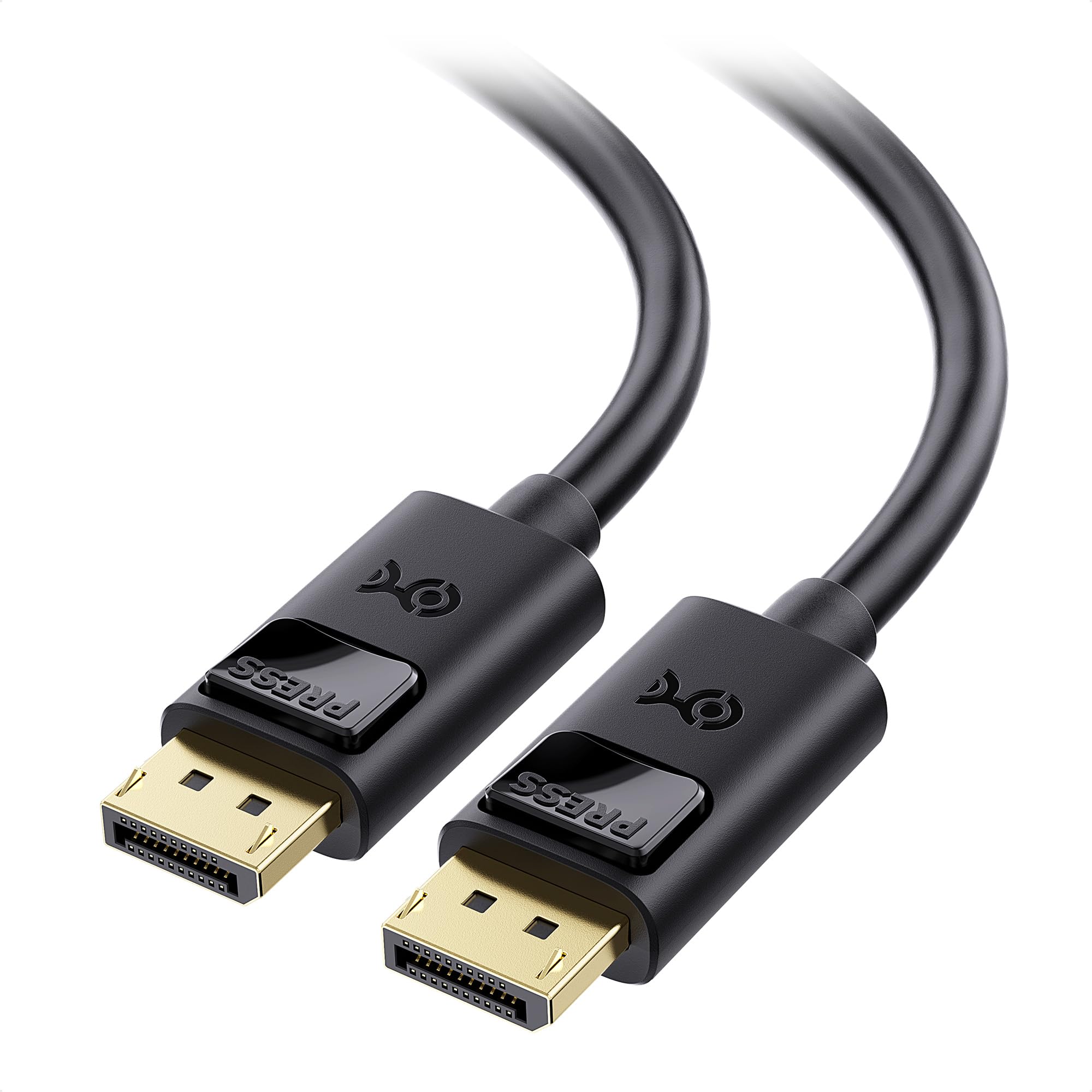 Cable Matters 6 ft 32.4Gbps DisplayPort Cable 1.4, Support 8K 60Hz, 4K 240Hz DisplayPort 1.4 Cable with FreeSync, G-SYNC and HDR for Gaming Monitor, PC, RTX 4080/4090, RX 6800/6900