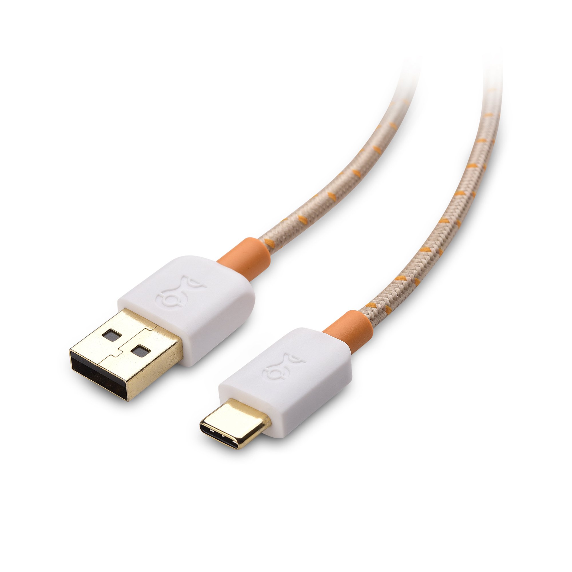 Cable Matters Braided USB C Cable with 3A Fast Charging in Gold 3.3 Feet for Samsung Galaxy S20, S20+, S20 Ultra, Note 10, Note 10+, LG G8, V50, Google Pixel 4, and More