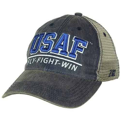 7.62 Design U.S. Air Force 'Fly, Fight & Win' Vintage Trucker Hat Navy