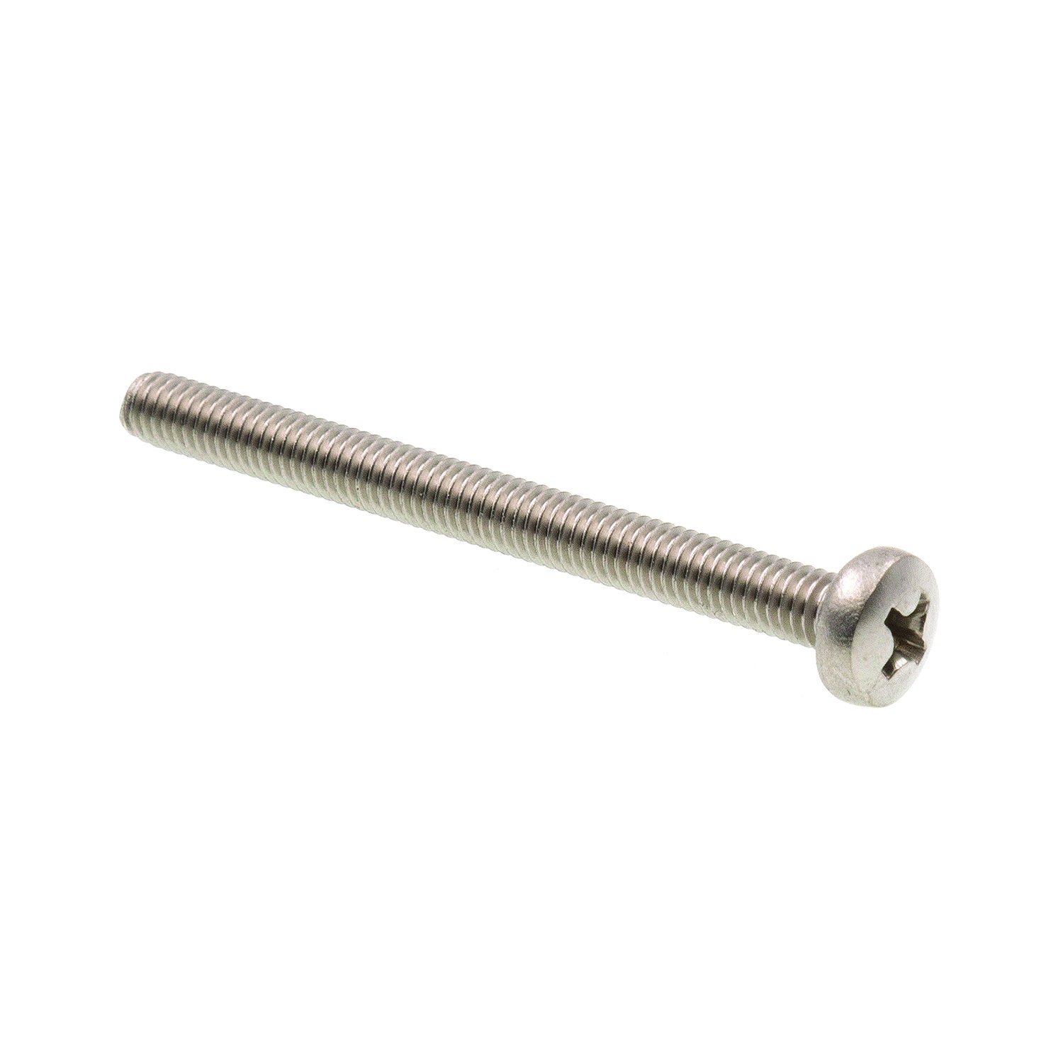 Prime-Line 9131281 Machine Screws, Metric, Pan Head, Phillips Drive, M4-0.7 X 45MM (10 Pack)