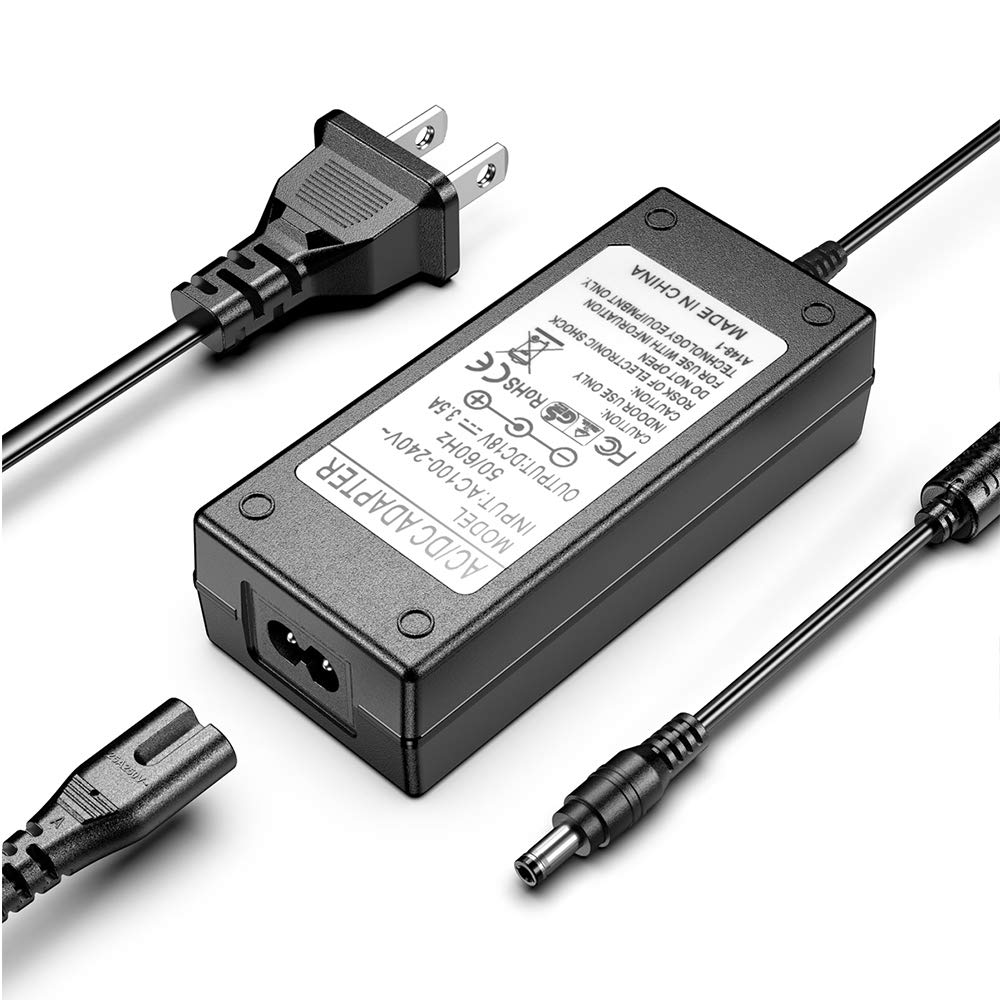 Punasi 18V Charger for Brookstone Big Blue Power Supply for Big-Blue X Indoor Outdoor Wireless Bluetooth 849504 849504p KSAS0451800200HU Power Cord Replacement