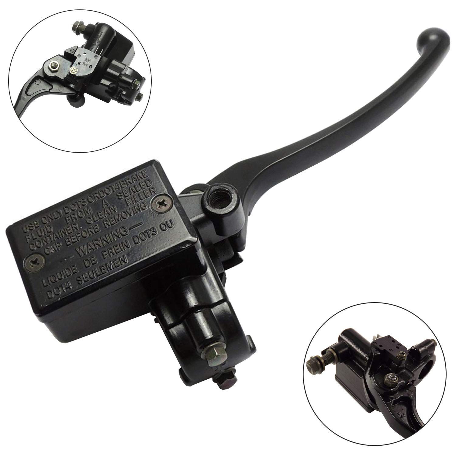 7/8" Brake Master Cylinder for Honda TRX 250 300 350 400 450 Foreman Rancher Recon Ricon Yamaha Kawasaki Suzuki