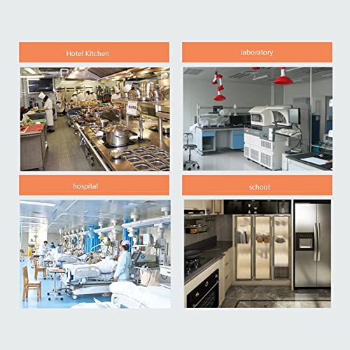Canteen kitchen household commercial stainless steel sink (Size : 140X70X80cm)