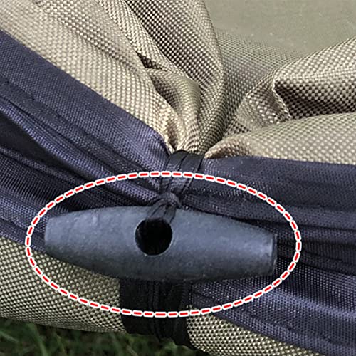 Collapsible Trash Can, 30 Gallon Large Collapsible Pop Up Recycling Leaf Bag Reusable Camping Trash Can with Handles, Waterproof and Tear Resistance, for Camping, Laundry, Storage, Garden (Green)