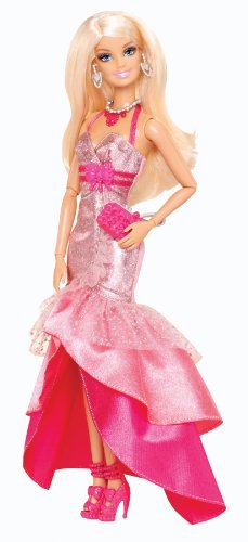 Barbie Fashionistas in The Spotlight Gown Doll, Pink