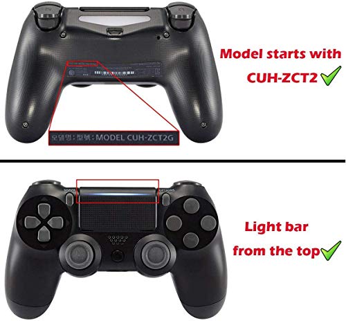 eXtremeRate Replacement D-pad R1 L1 R2 L2 Triggers Touchpad Action Home Share Options Buttons for ps4 Controller, Mint Green Full Set Buttons Repair Kits for ps4 Slim Pro CUH-ZCT2 Controller