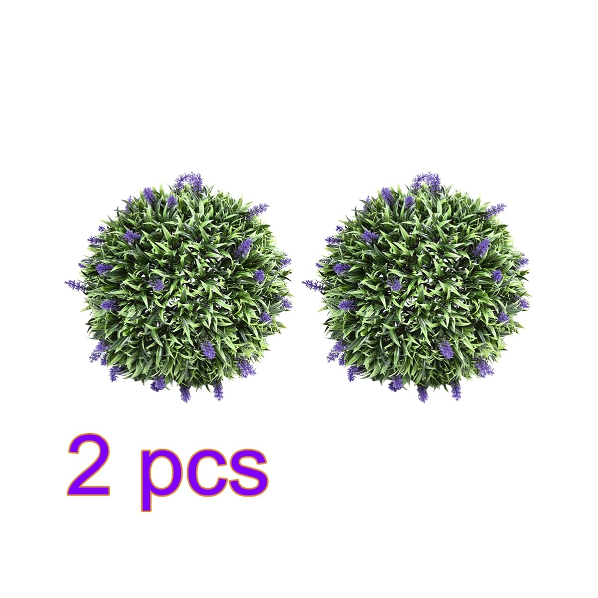 Cabilock 4pcs Simulated Lavender Hanging Ball Eucalyptus Topiary Green Topiary Balls Decor Farmhouse Hanging Ball Coffee Table Decor Hanging Lavender Ball Decorative Ball Balloon