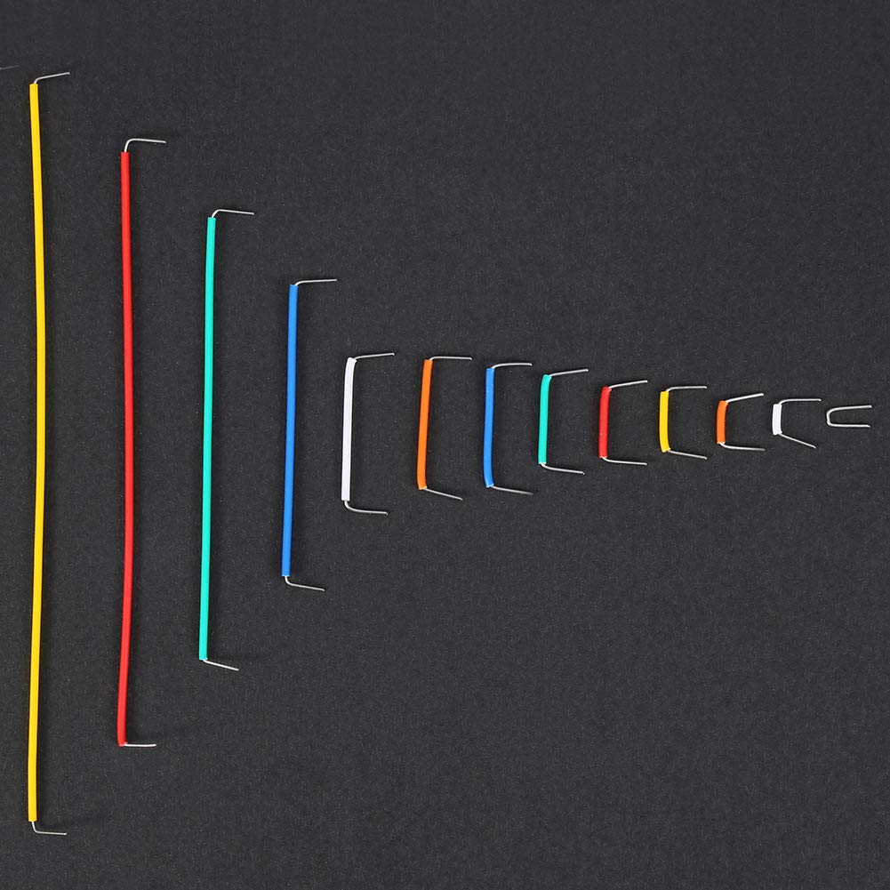 Preformed Jumper Wire, Wide Application Breadboard Jumper, Convenient for Store and Fetch for Prototyping Use.