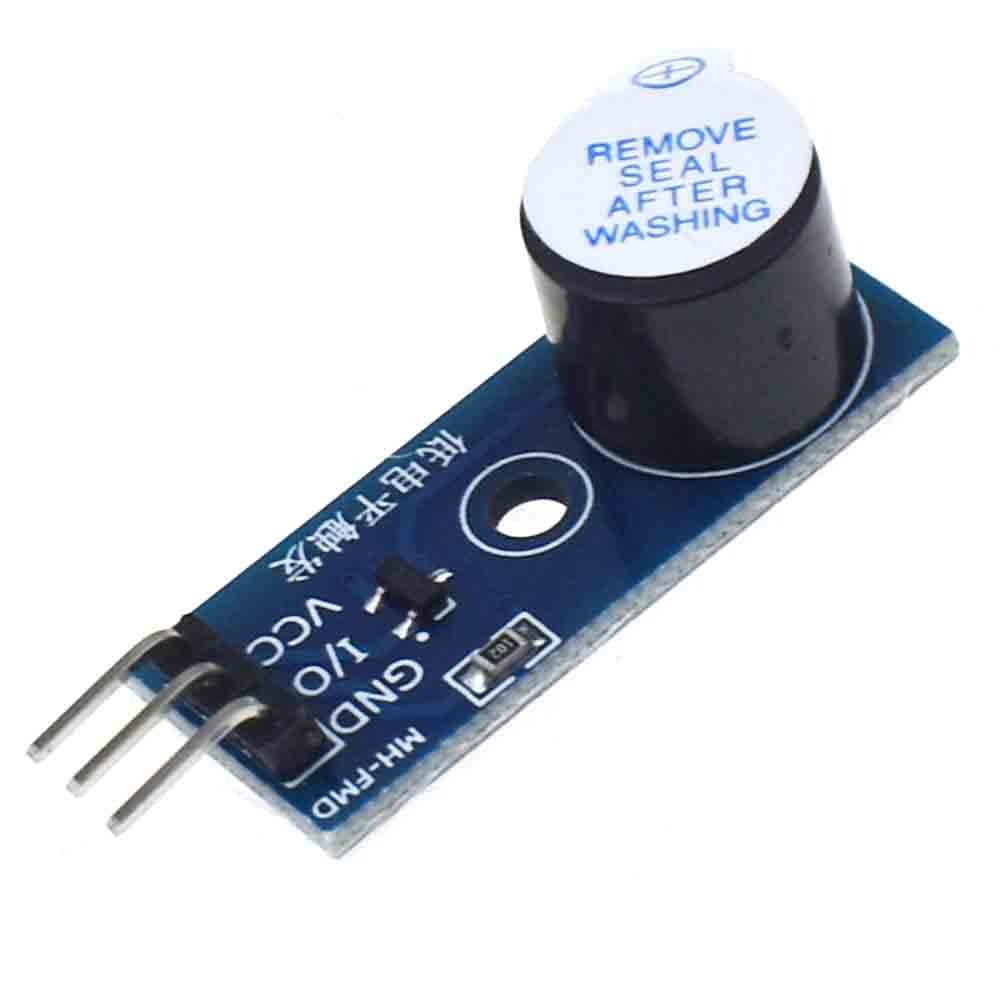 Passive Buzzer Module Alarm Sensor Beep Module for Arduino Smart Car 3.3V-5V I/O Interface of SCM with Dupont Line