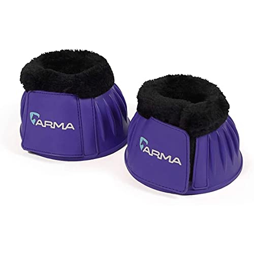 Shires Equestrian Equine Horse Arma Fleece Overreach Bell Boots