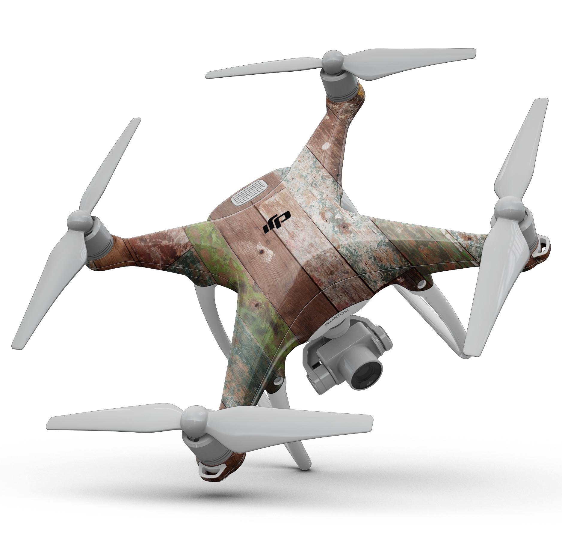 Design Skinz Design Skinz Black & Pink Marble Swirl V1 Full-Body Wrap Decal Skin-Kit Compatible with The Drone DJI Phantom 3/Phantom 3 Pro