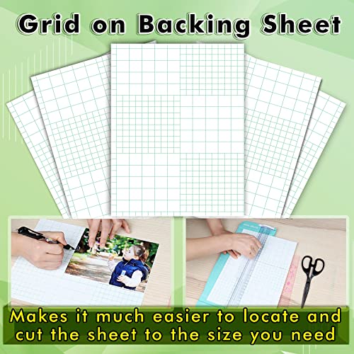 Koala Self Adhesive Laminating Sheets - 9 x 12 Inch Self Laminating Sheets, No Machine Needed Clear Self Sealing Laminate Sheets for Stickers, Photos - 5 Sheets