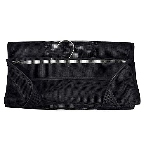M.M.A Wall Hanging Mesh Laundry Basket Underwear Socks Barrel Bucket Clothing Storage Bag Foldable Bathroom Dirty Cloth Storage Bag