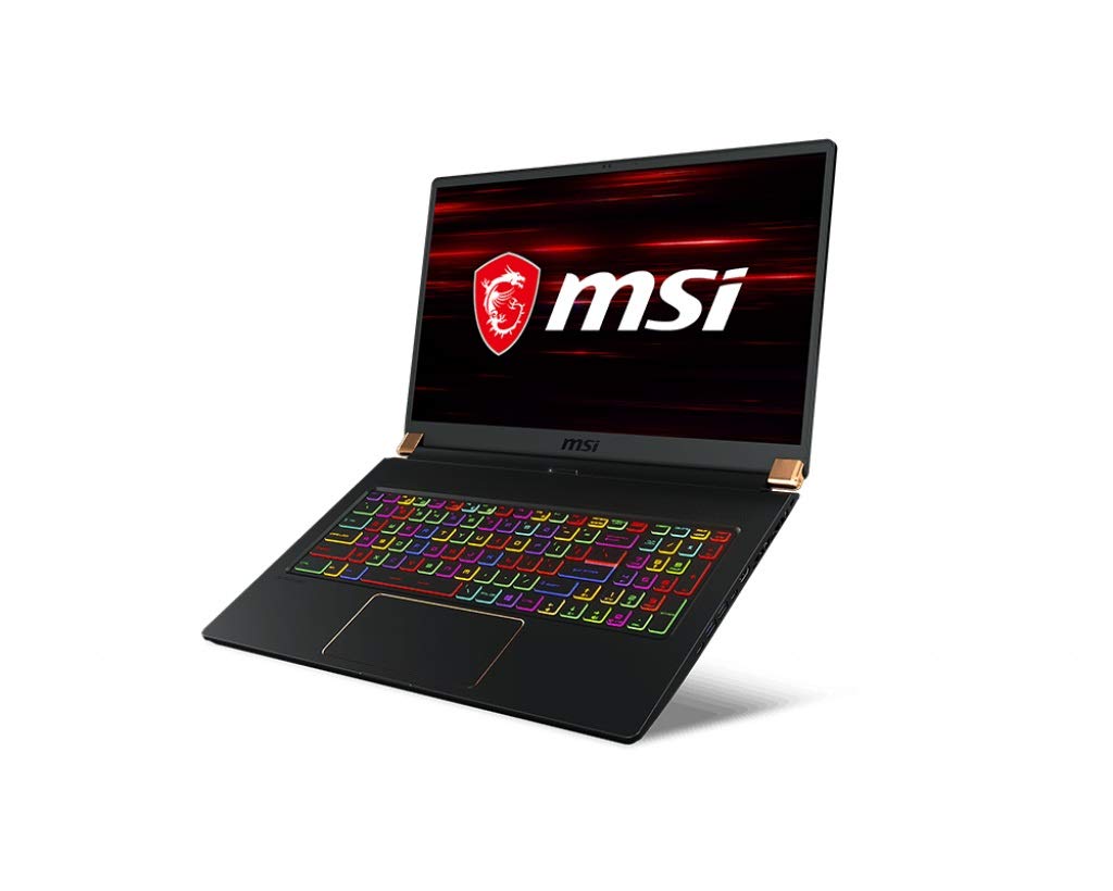 MSI GS75 Stealth 10SF-420 17.3-inch Gaming Laptop, Intel Core i7-10750H, 16GB DDR4 RAM, 1TB SSD, NVIDIA GeForce RTX 2070, Windows 10 Home (Renewed)