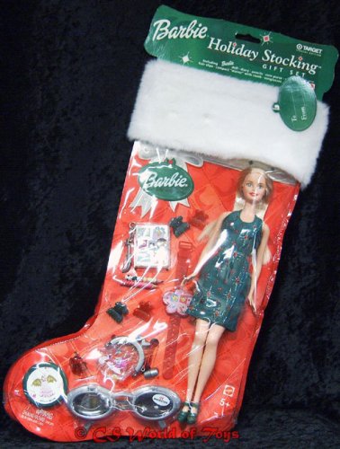 Barbie Holiday Stocking Gift Set 2003
