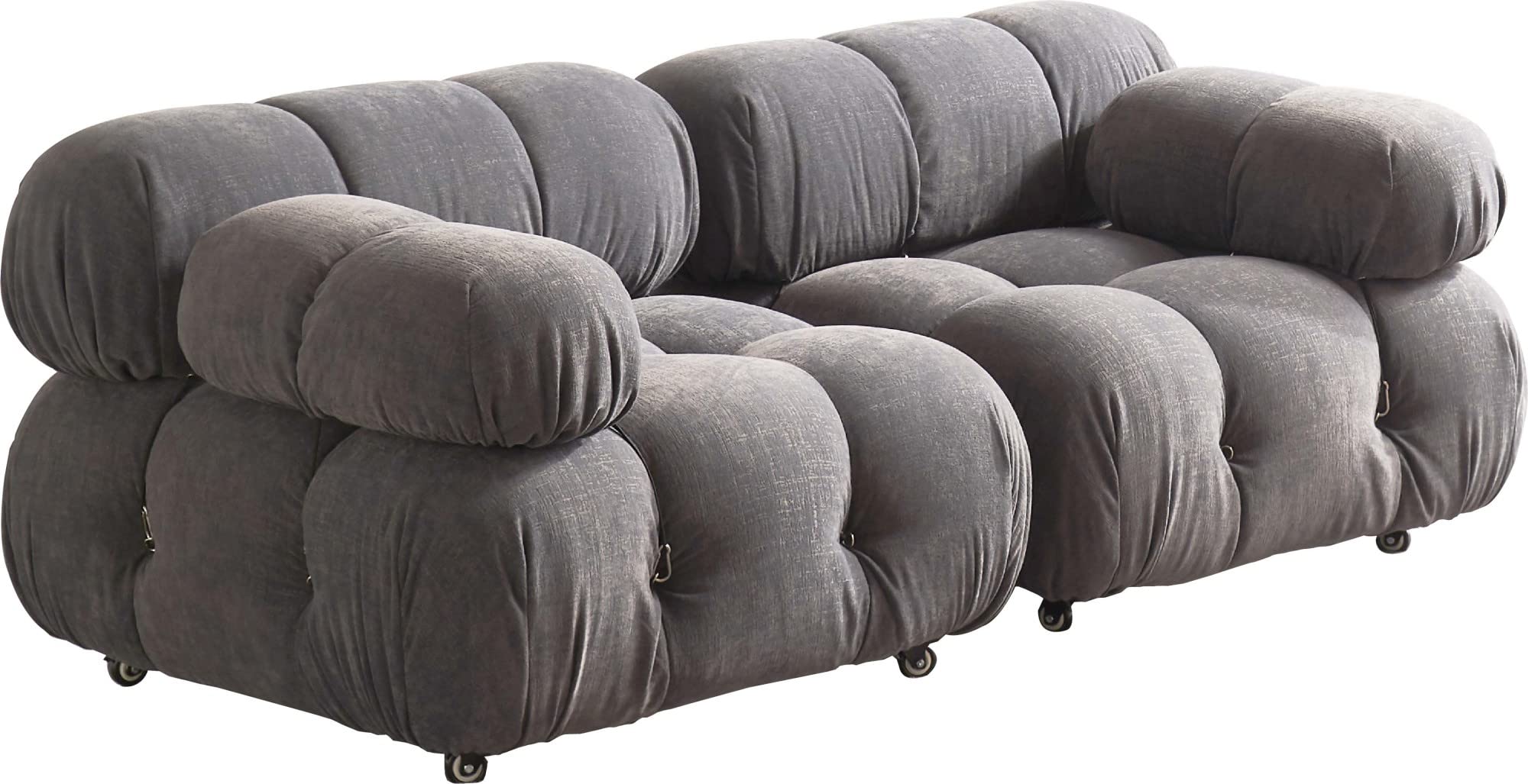 Creative Co-Op Mimosa Modular Bread Loveseat Sofas