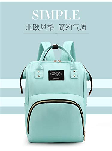 MLBCARE baby bag back pack large-capacity multi-functional fashionable shoulders diaper backpack mother's portable baby care bag Separate storage (red)