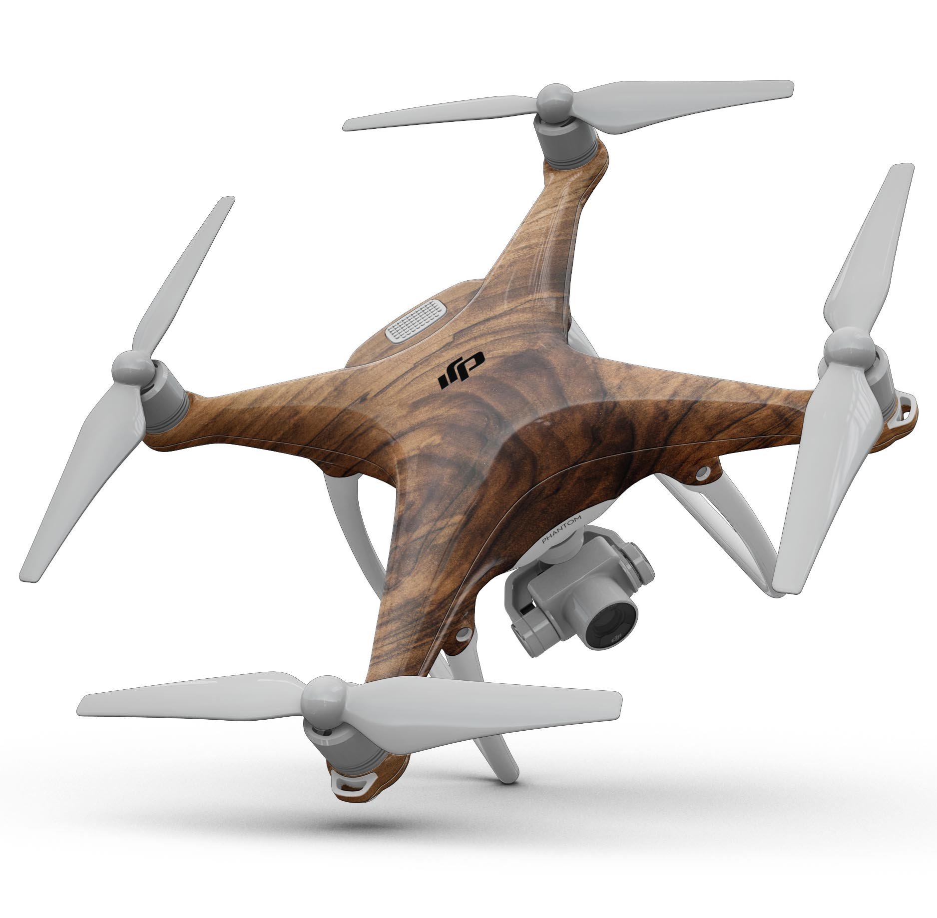 Design Skinz Design Skinz Raw Wood Planks V11 Full-Body Wrap Decal Skin-Kit Compatible with The Drone DJI Phantom 4 Pro