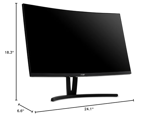 Acer ED273 B 27 LED LCD Monitor - Black