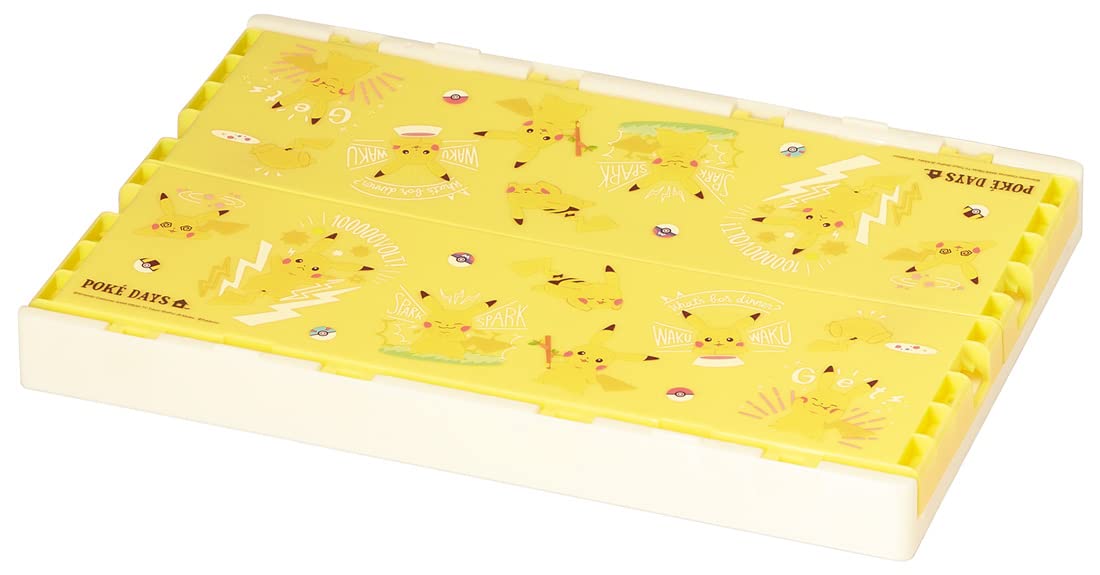 Skater CTO2-A Storage Box, Foldable, Storage Container Box, M, Pokemon, Pokémon