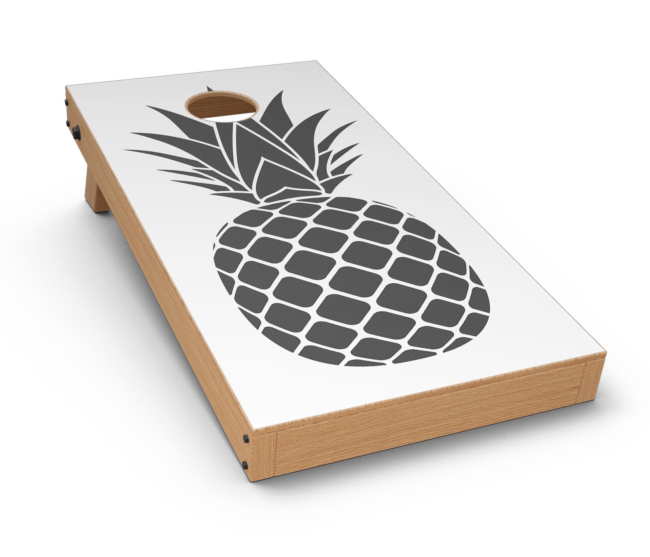 Design Skinz Summer Tropical Skin Set for Cornhole (Skin Only) - Flat Pineapple