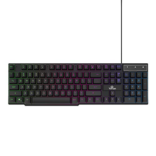 YEYIAN Hydra 2000 Gaming RGB Keyboard, Mouse, Headset, Mousepad Combo Kit
