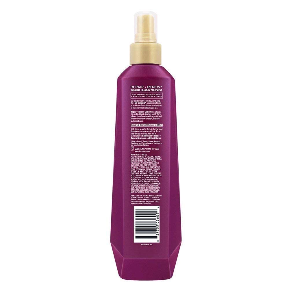 Infusium Professional Treatments - Original Leave-In Treatment - 13 FL OZ (384 mL) Per Bottle - Pack of 3 Bottles