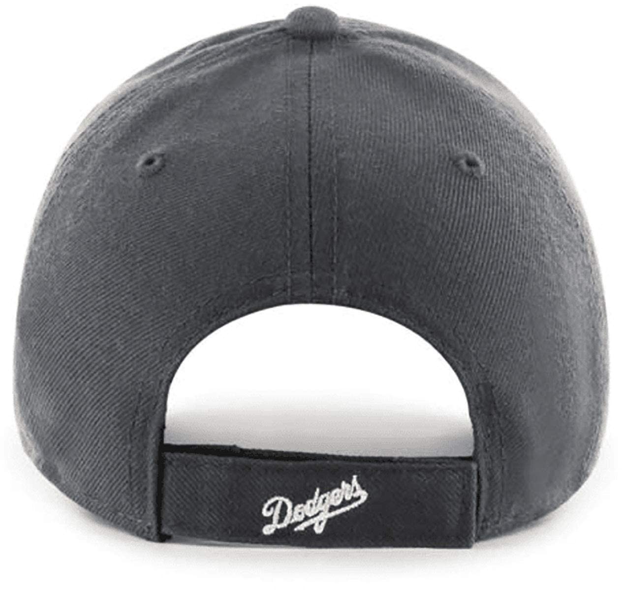 47 Los Angeles Dodgers Charcoal Gray Two Tone MVP Wool Hat Adjustable Structured Cap