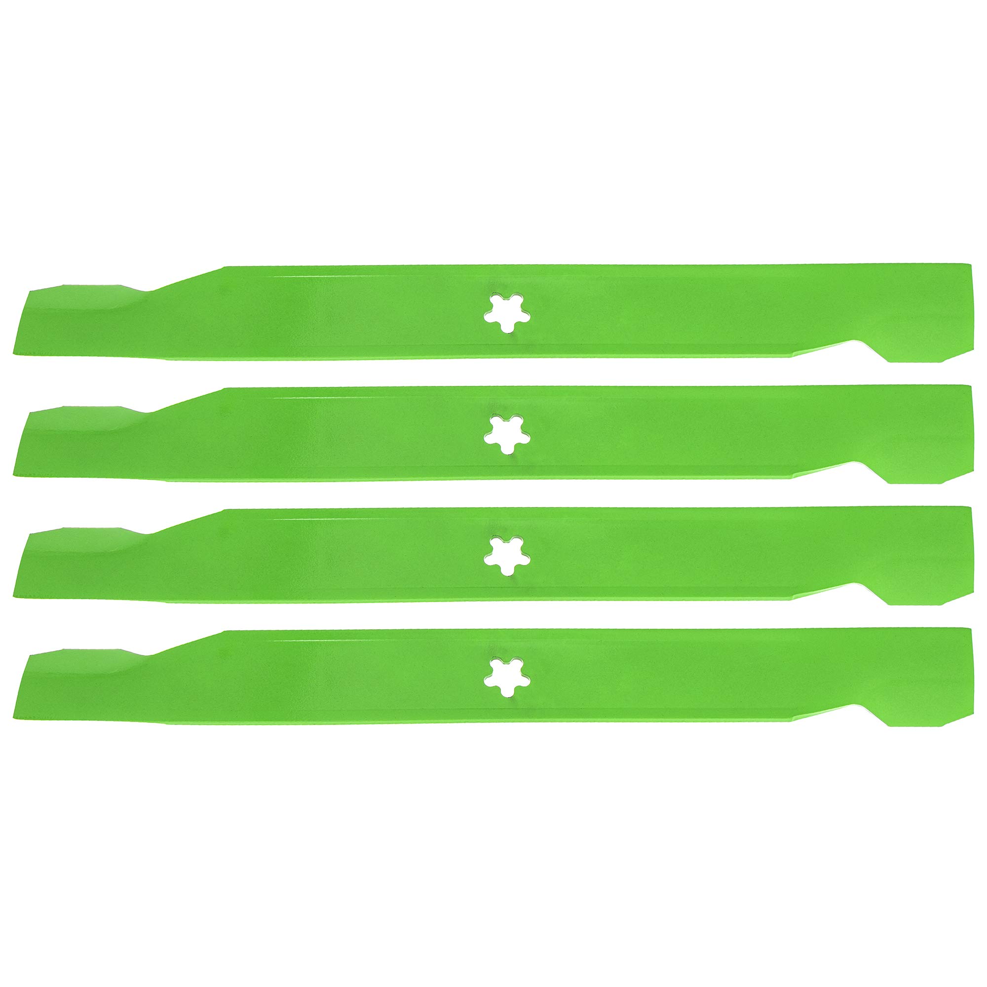 8TEN LawnRAZOR Mower Blade for Husqvarna AYP 532138498 138971 127843 Craftsman 138498 Ariens (Medium Lift) 4 Pack