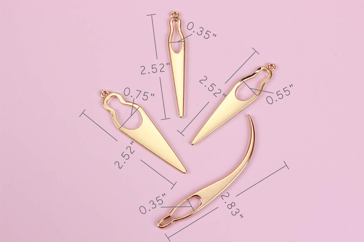 4Pcs Interlocking Tool For Locs - Dreadlock Tool, Sisterlock Retighten Tool - Easyloc Hair Tool For Dreadlocks, Interlocks & Sisterlocks - Sisterlock and Dreadlocks Starter Kit with A Storage Bag
