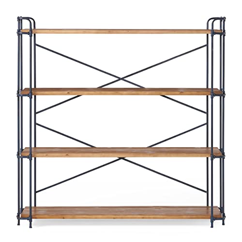 Christopher Knight Home Yorktown 4-Shelf Bookcase, Antique