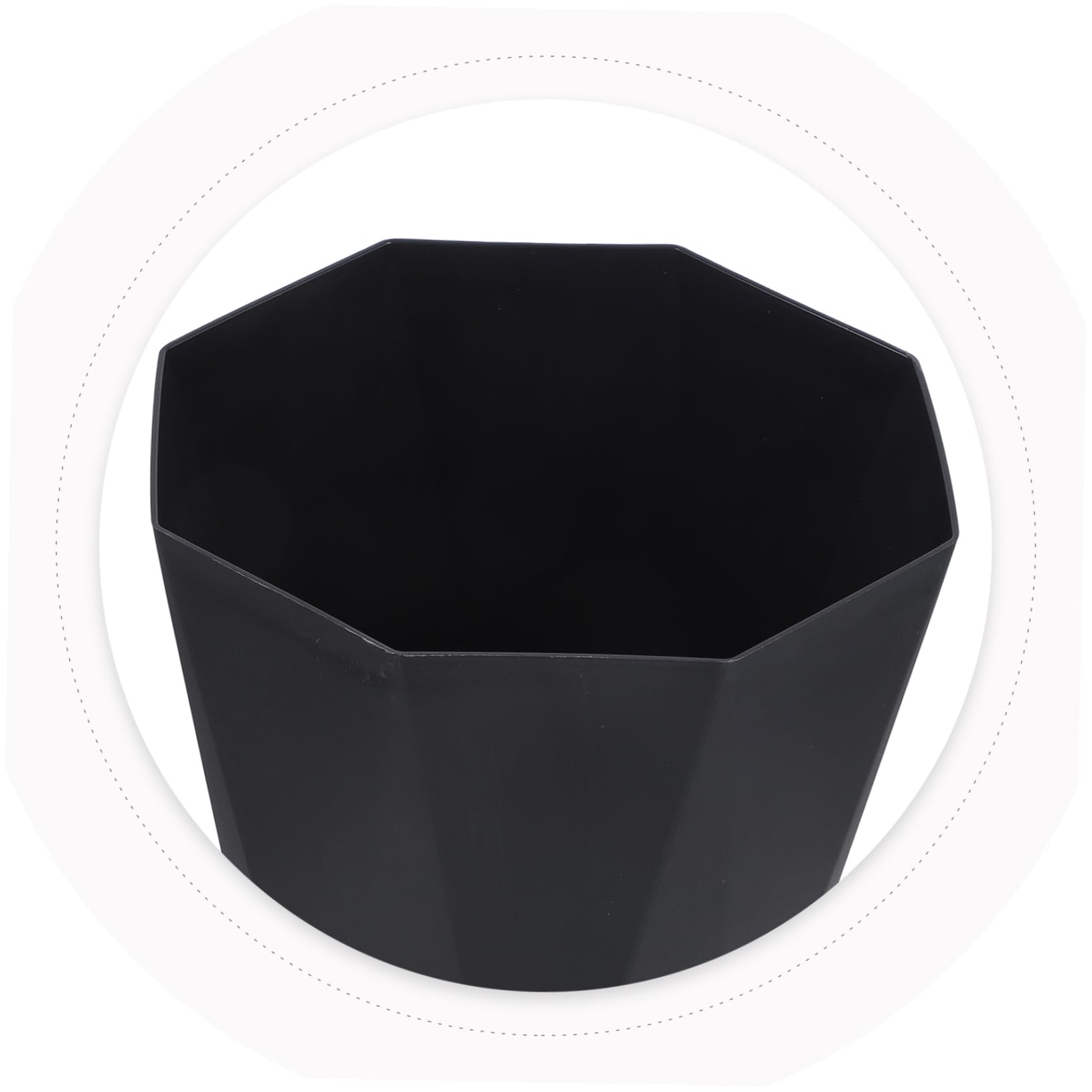 Angoily Household Trash Can Open Trash Basket Waste Bin Bathroom Bedroom Kitchen Office