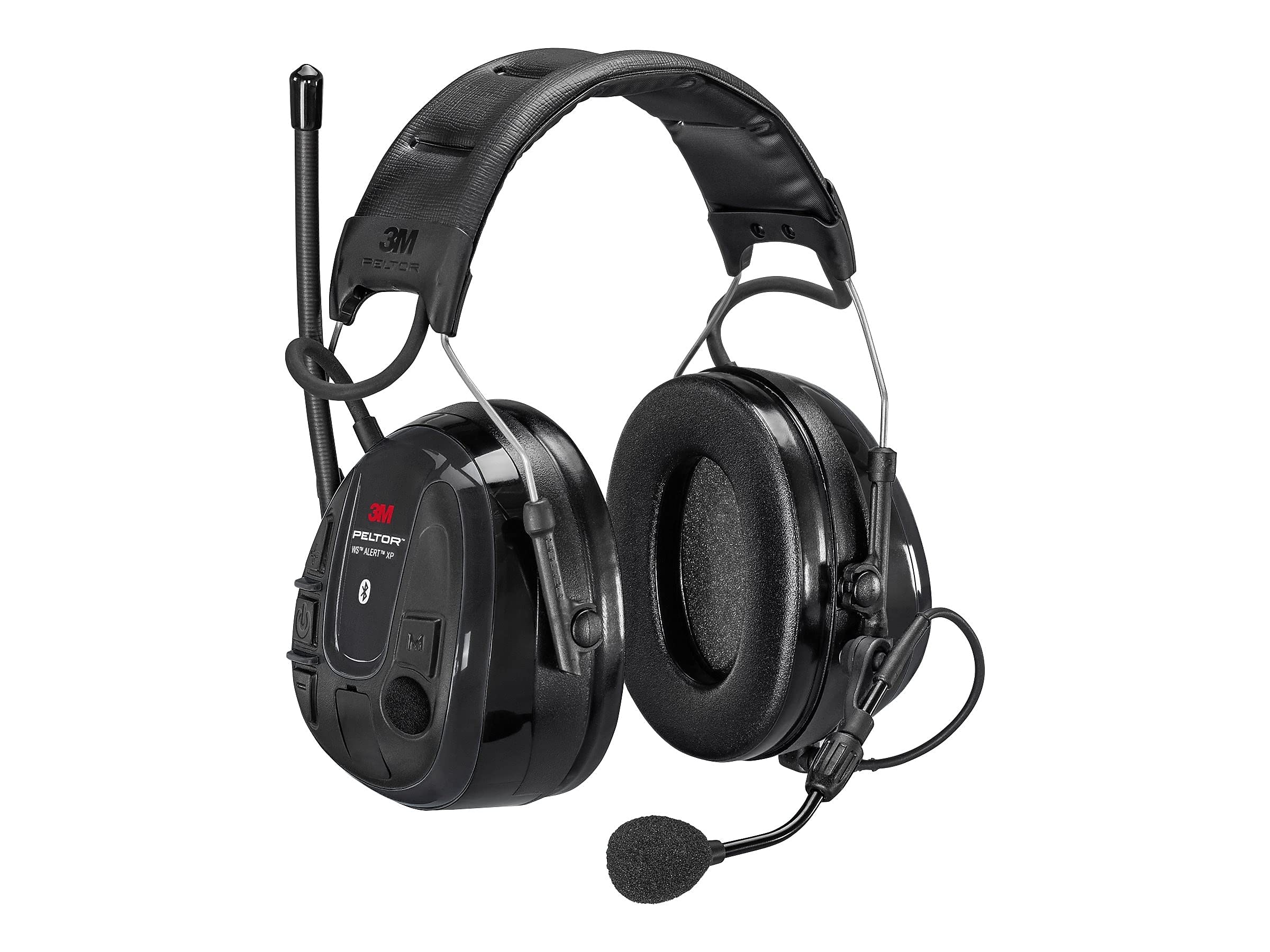 3M Peltor Ws Alert Xp Wireless Stereo Headset, Over-The-Head, Black Mrx21a2ws6-Na